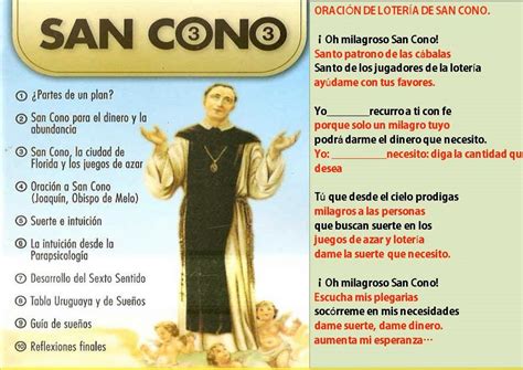 OraciÓn A San Cono Maku Revista