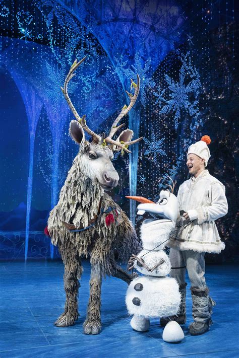 One Of The Actors Under The Sven Costume In ‘frozen Production Is A