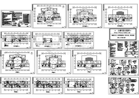 某7层框架结构门诊住院综合楼弱电设计cad全套电施图【含设计说明】 框架结构 土木在线