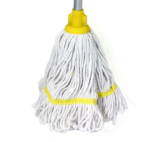 Mini Blended Socket Mop Heads Colour Coded Cap Banding
