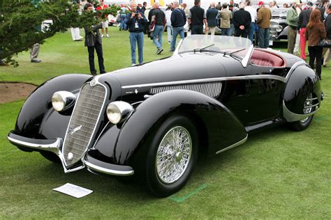 1937 1938 Alfa Romeo 8c 2900b Corto Touring Spider Images Specifications And Information