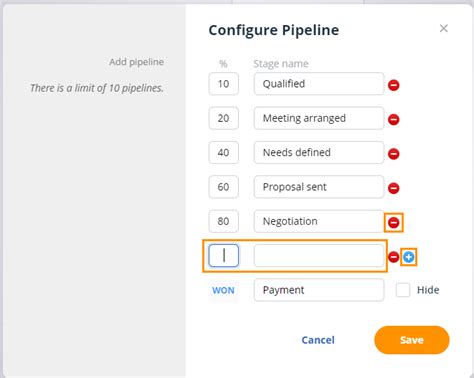Pipeline Page Onepagecrm Help Center