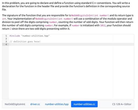 Solved In This Problem You Are Going To Declare And Define
