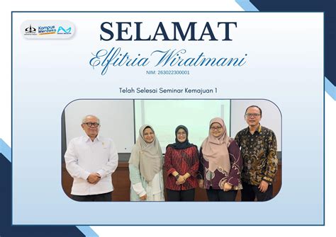 First Progress Seminar Session Doktor Industri Fti