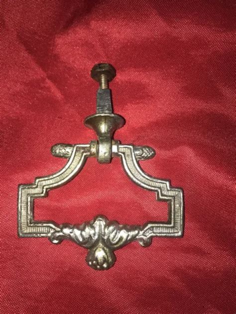 ANCIENNE POIGNÉE EN fer poli pour tiroir meuble table EUR 10 00