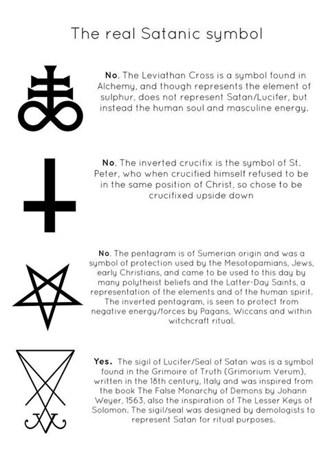 Satanic Symbol Poster Design Sigil Signs Esoteric God Satanistic Rules