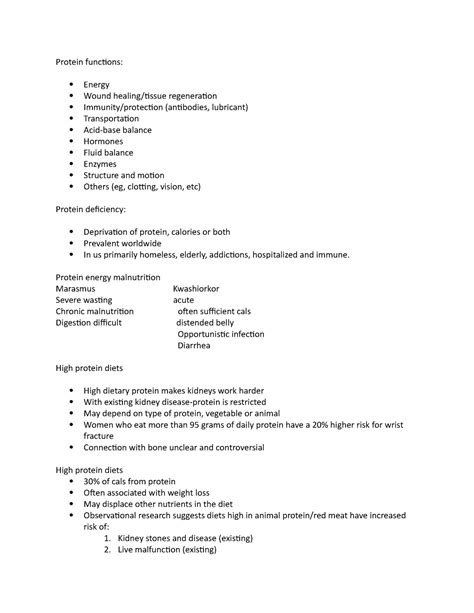 Protein Functions Enjoy Protein Functions Energy Wound Healing