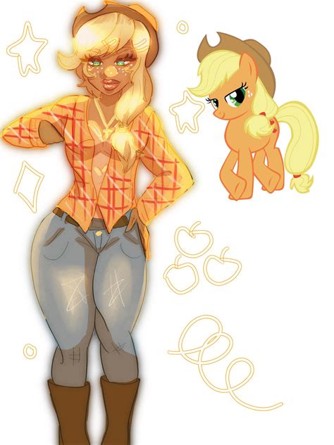 Applejack Human Hot