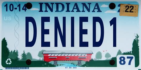 How Much Is A Custom License Plate In Indiana
