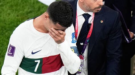 Wm 2022 Tränenreiches Aus Ronaldo Weint In Katakomben Fußball News