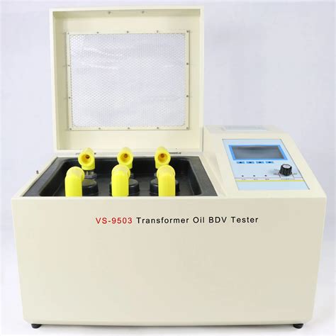 3 Cups Fully Automatic Transformer Oil Bdv Dielectric Strength Tester