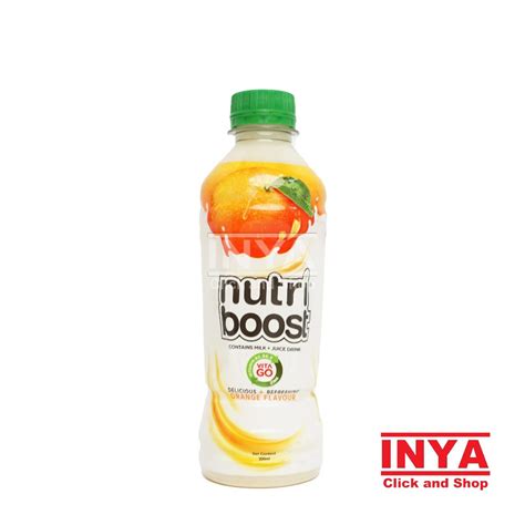 Jual Nutri Boost Orange Flavour 300ml Minuman Rasa Jeruk Soft Drink Shopee Indonesia