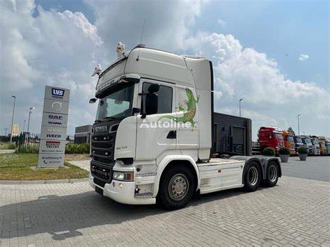 Ciągnik siodłowy Scania R580 V8 6x2 Topline Retarder Hydraulic l