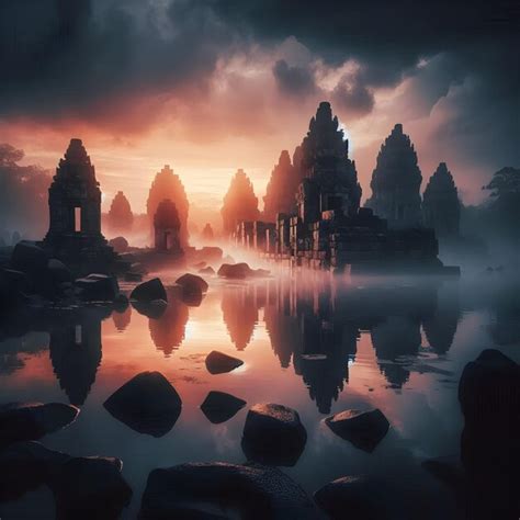 Nan Madol Premium Ai Generated Image