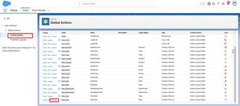 how to customize task pop layout on the activities menu salesforce