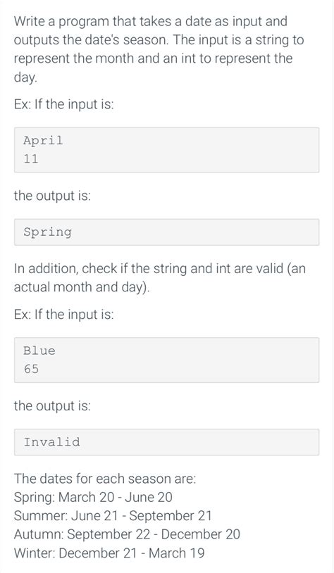 [solved] write a program that takes a date as input and outputs the date s course hero