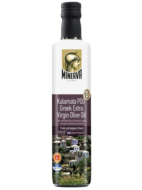 Kalamata Pdo Extra Virgin Olive Oil 500ml Minerva Extra Virgin