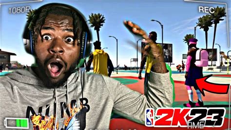 My First Time Playing 2k23 My Career Youtube