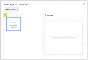 How To Create An Em Dash In Google Docs Tech Junkie