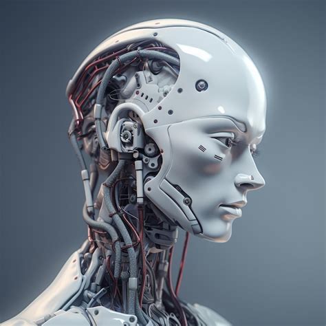 Premium Photo A Humanoid Robotics Intelligent Machines