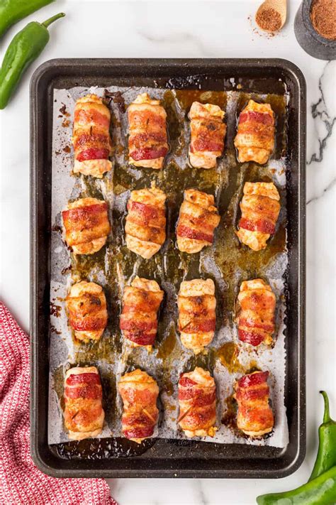 Bacon Wrapped Chicken Bites Noshing With The Nolands