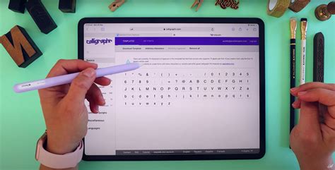 how to create a font in procreate easy tutorial aurelie maron