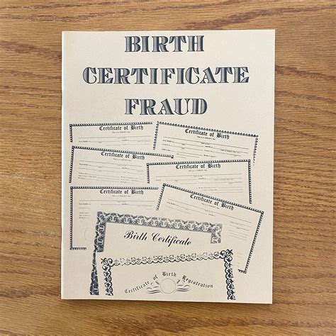 Birth Certificate Fraud Rumorbooks