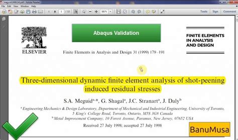 ABAQUS Material Library With1400 Materials Data In One Plugin
