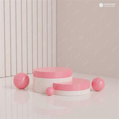 제품 디스플레이 3d 연단 배경 무료 Psd 파일