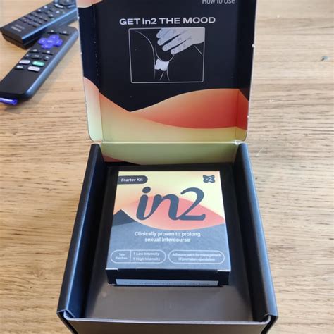 I Tried Out The In2 Disposable Patch For Pe Rprematureejaculation