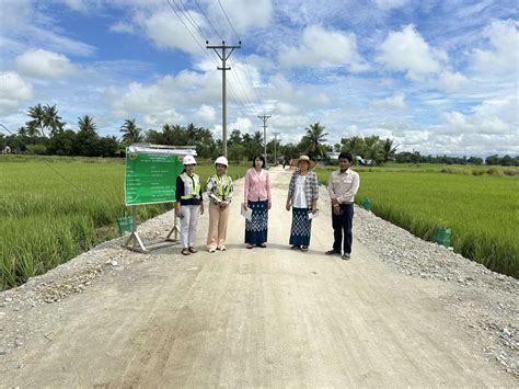 တောင်ငူခရိုင်အတွင်းရှိ ကျေးလက်လမ်းများ ဆောင်ရွက်မှုကွင်းဆင်းစစ်ဆေး