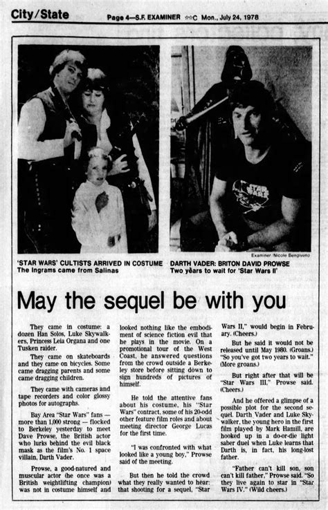 The Darth Vader Actor Accidentally Revealed The Twist In Empire Strikes Back Two Years Before