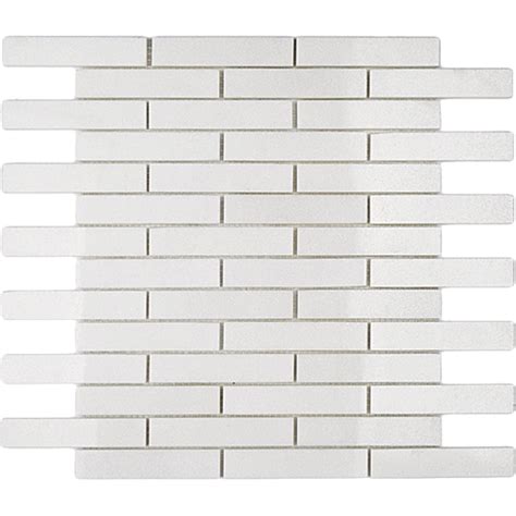 White Thassos 34 X 4 Piano Brick Owsi Old World Stone Imports