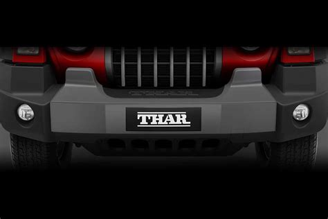 2020 Mahindra Thar Front Bumper Autobics