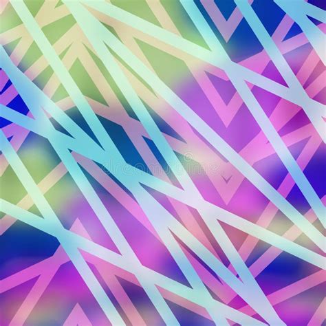 Line Mixing Color Geometric Design Multi Color Pink Ground Hd Background Stock Illustration