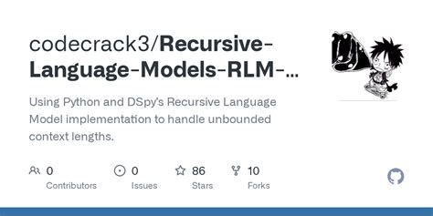 Github Codecrack3recursive Language Models Rlm With Dspy Using