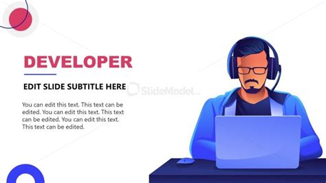 Developer Slide For Powerpoint Template Slidemodel