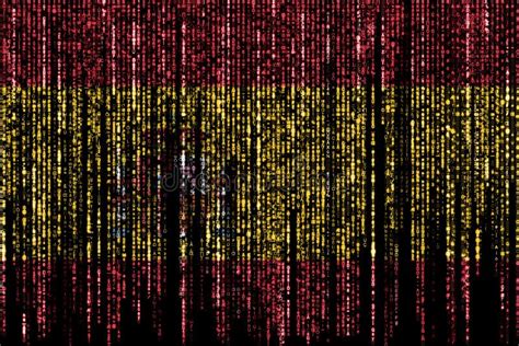 Hacked By Spain Stock Illustration Illustration Of Crime