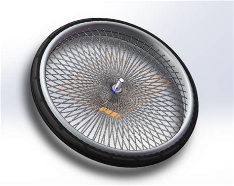 自行车轮胎3d模型下载三维模型solidworks模型 制造云 产品模型