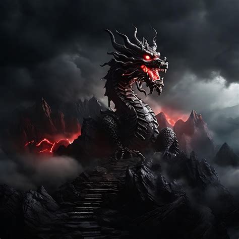 Premium Photo Dragon Ai