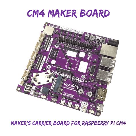 Cm4 Maker Board And Kits Makers Carrier Board For Raspberry Pi Cm4cm5