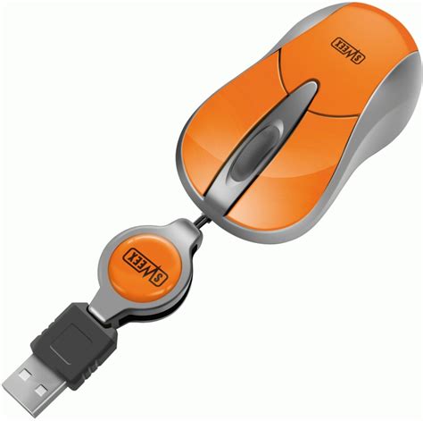 Sweex Mi053 Mini Optische Mouse Oranje Kenmerken Tweakers