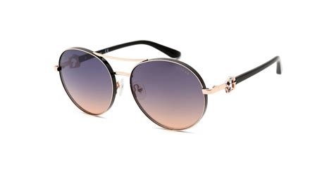 Guess Gu7791 S Sunglasses Shiny Rose Gold Gradient Lyst Uk