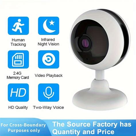 Hd Surveillance Camera Audio Two Way Calling Smart Infrared Temu