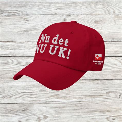 Nu Det Nuuk Hat Greenland Flag Maga