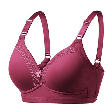 Scyoekwg Plus Size Bras For Women No Underwire Push Up Full Coverage