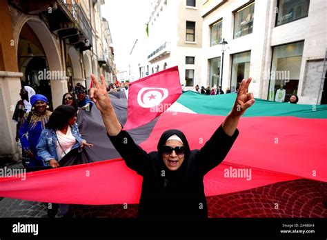 May 1 2024 May 1st Italy Brescia International Workers Day