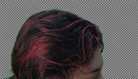 Really New To Gimp How Can I Remove The Pink Highlights From Her Hair