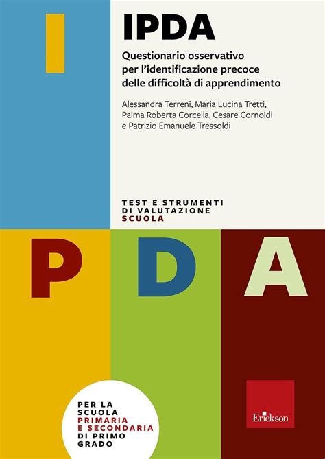 Ipda Questionario Osservativo Per Lidentificazione Precoce Delle