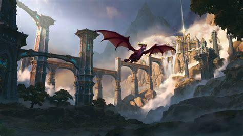 Dragonflight Login Screen Update Here Be Dragons Noticias De Wowhead
